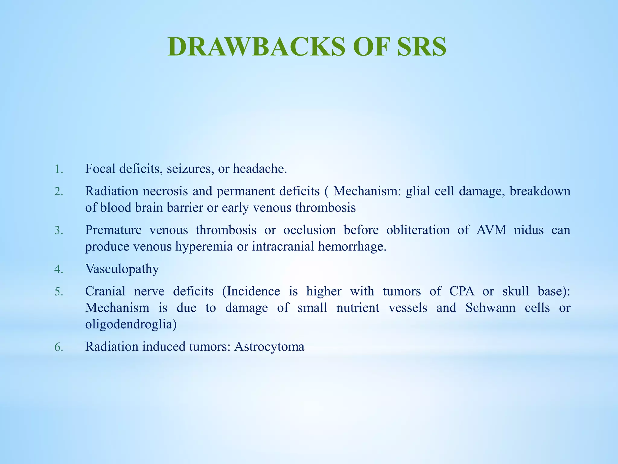 Stereotactic Radiosurgery (SRS) | PPTX | Brain and Nervous System Disorders | Diseases and ...