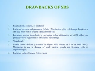 Stereotactic Radiosurgery (SRS) | PPTX