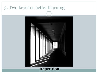 Learning and Retaining Information - Spaced Repetition Systems | PPTX