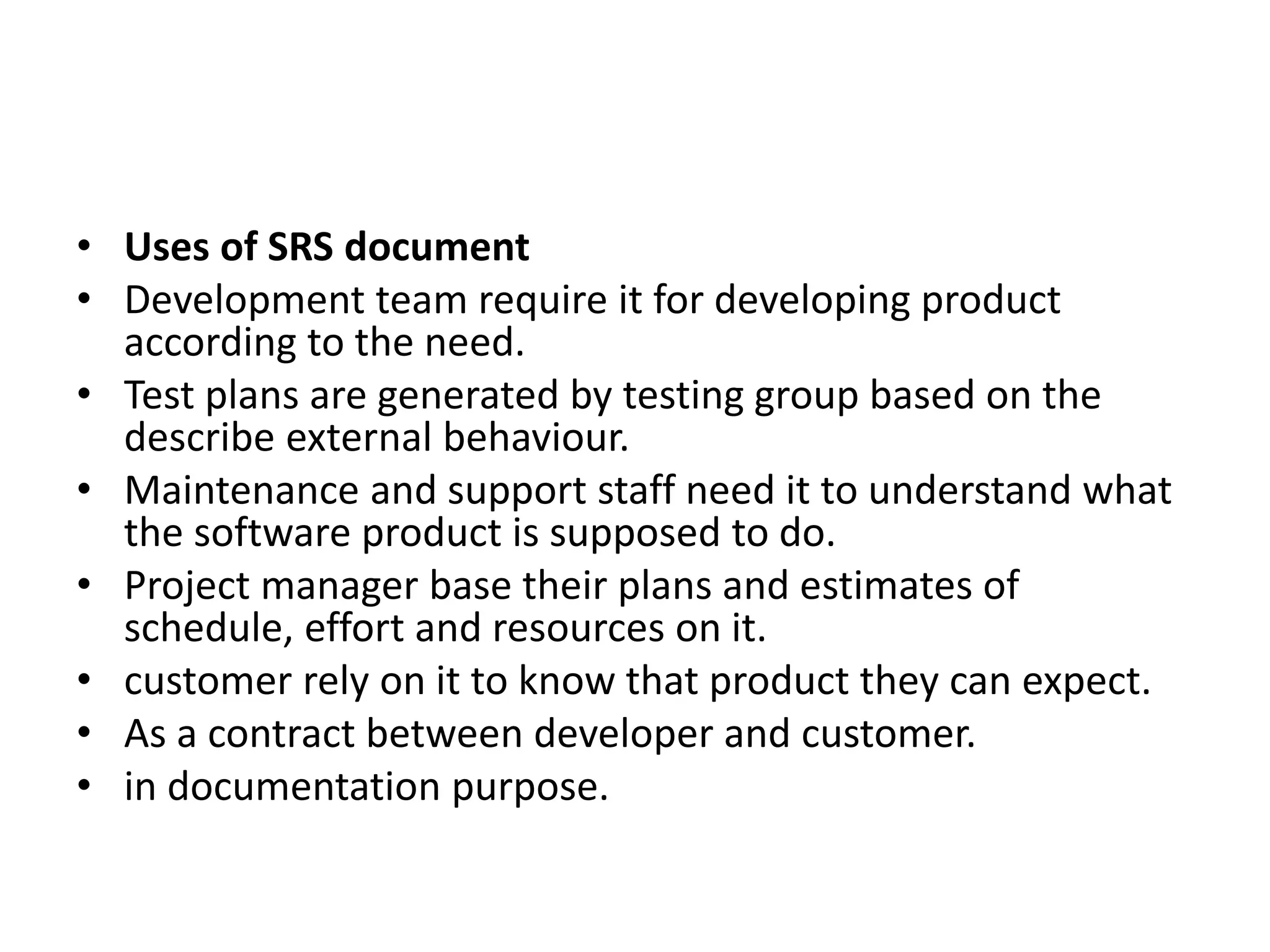 Software requirements specifications documents pdf | PDF