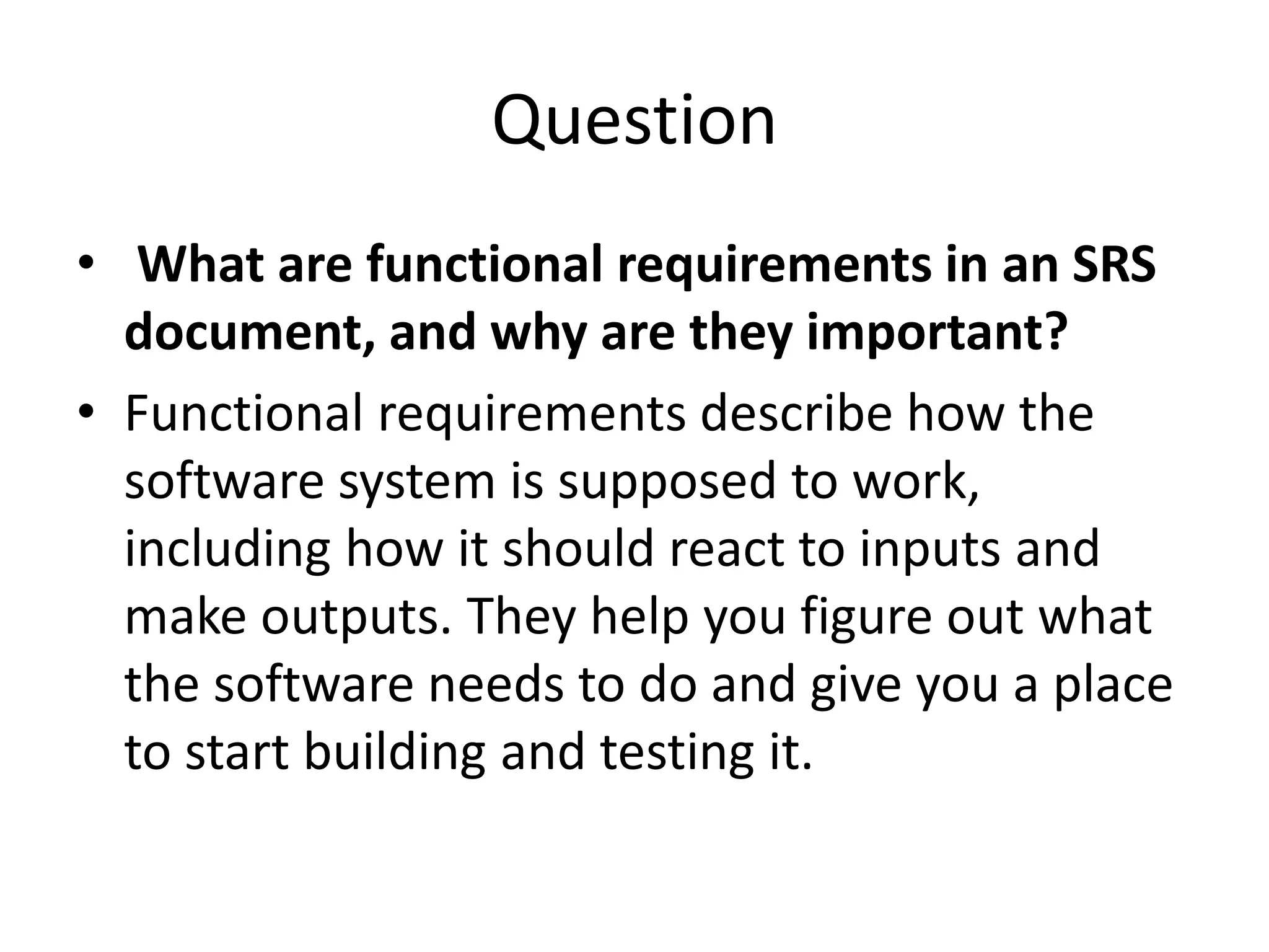 Software requirements specifications documents pdf | PDF