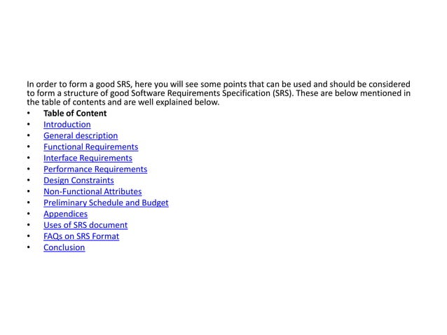 Software requirements specifications documents pdf | PDF