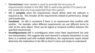 Software Requirements Specification concept in Software Engineering | PPTX