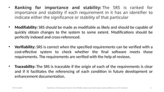 Software Requirements Specification concept in Software Engineering | PPT