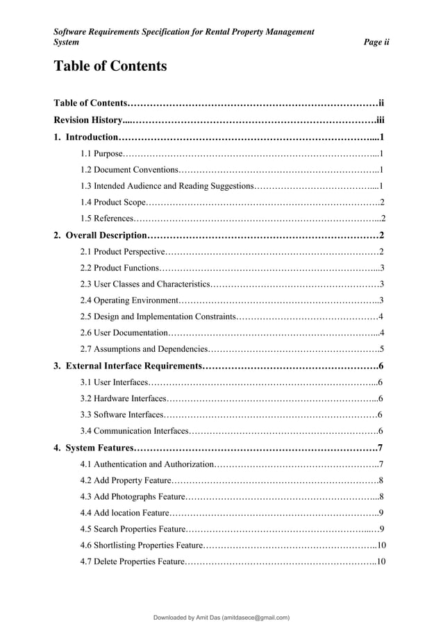 srs-example.pdf | Web Development | Internet