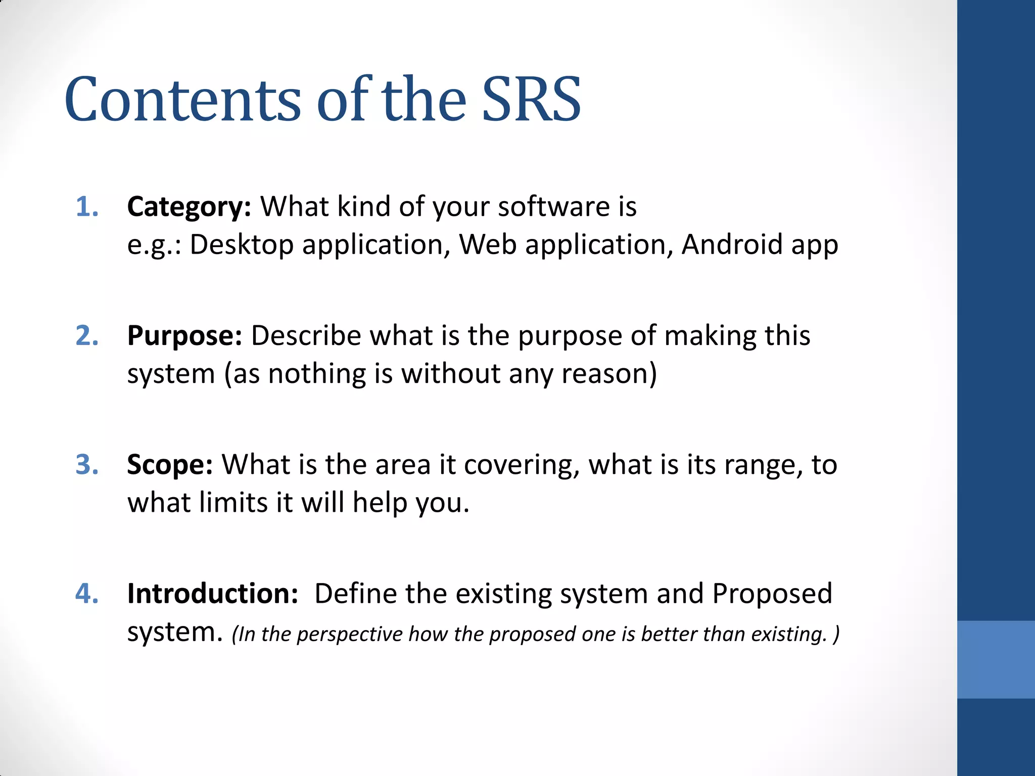 How to make SRS | PDF | Computing | Technology & Computing