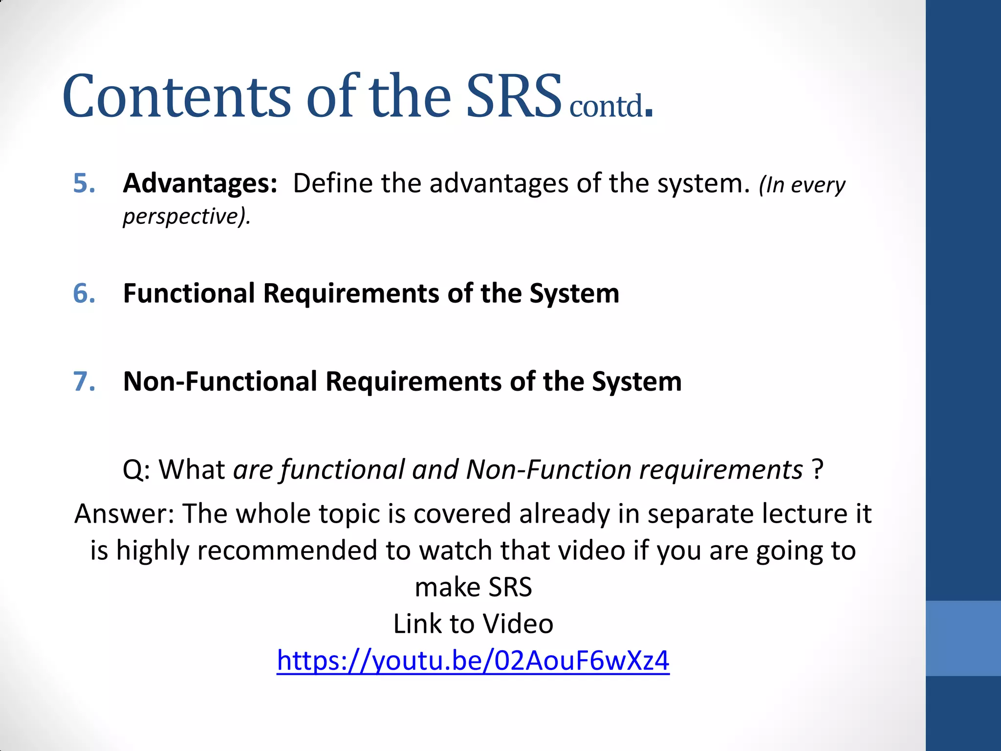 How to make SRS | PDF