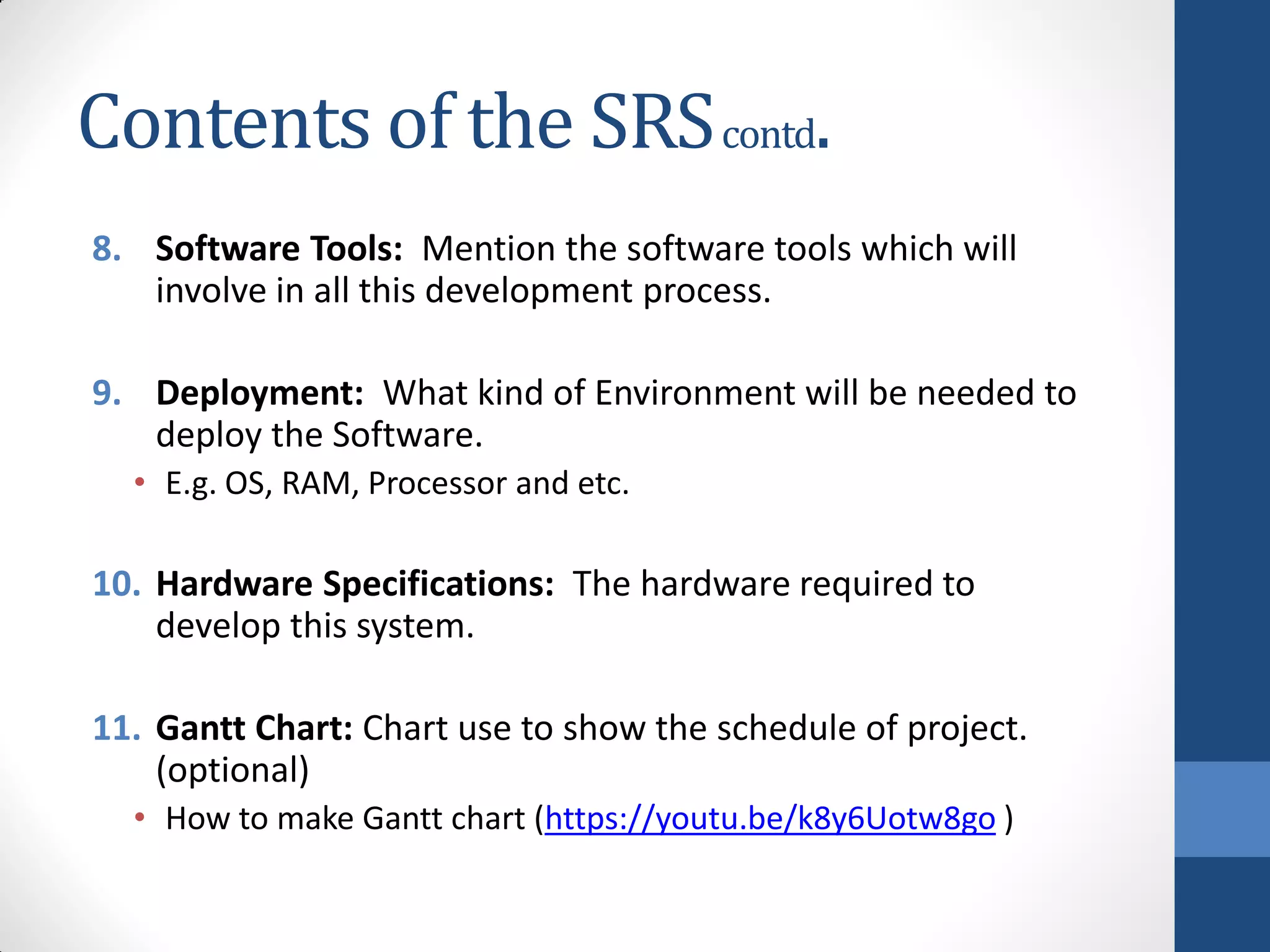 How to make SRS | PDF