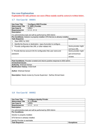 Srs sso-version-1.2-stable version-0 | PDF