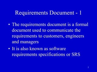SRS 1 software requirement specificatio.ppt
