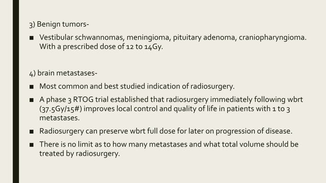 Srs and srt | PPTX | Cancer | Diseases and Conditions