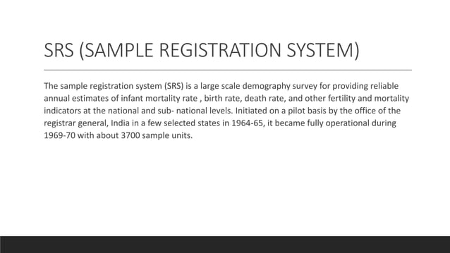 SRS BULLETIN (Sample Registration system.pptx