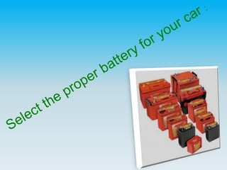 Car Battery Problems | PPT