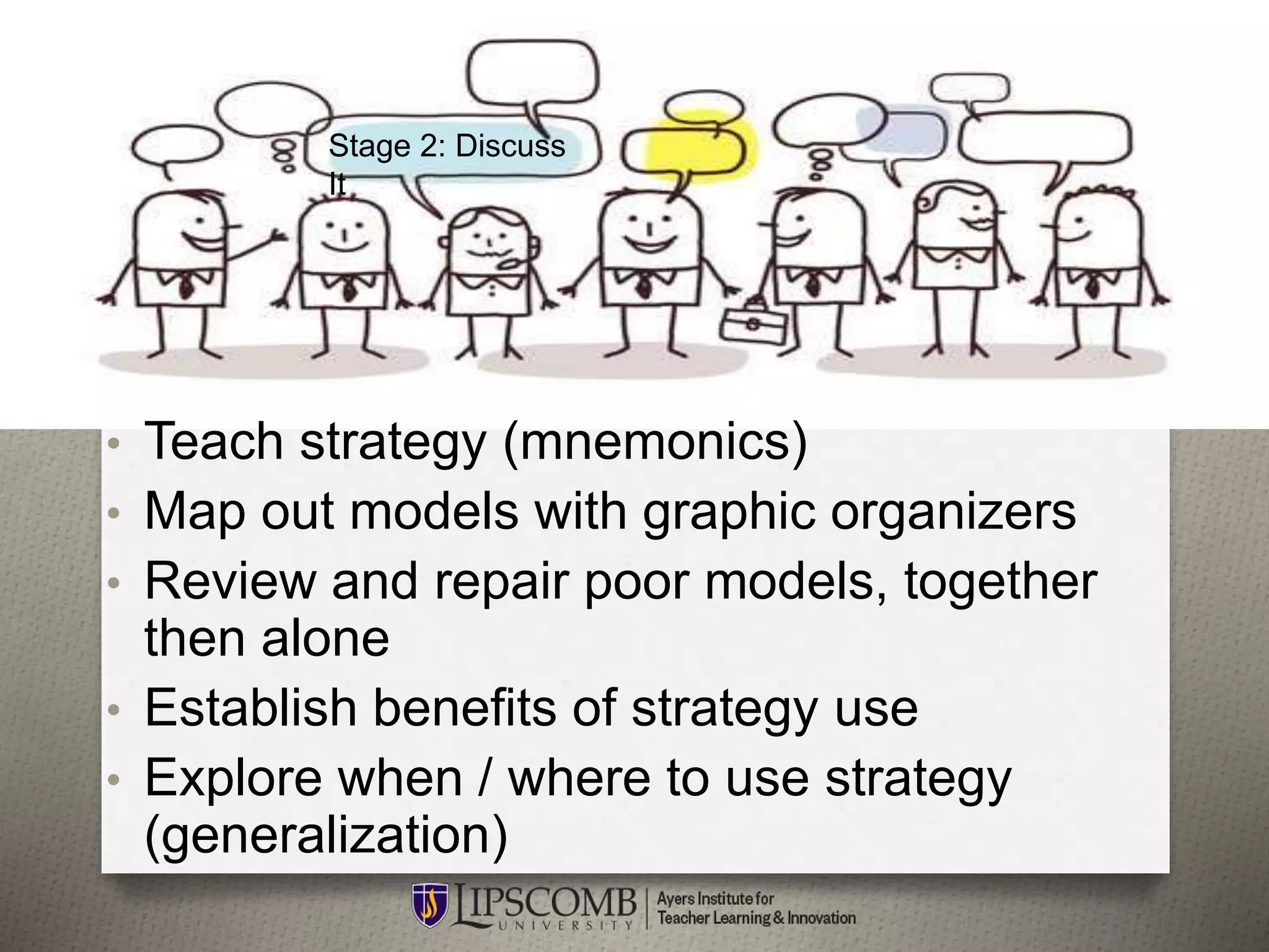 Self-Regulated Strategy Development (SRSD) | PPTX