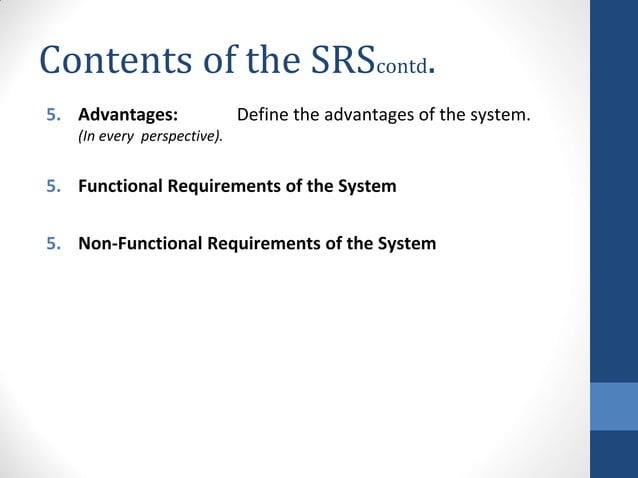 SRS Design.pptx | Computing | Technology & Computing