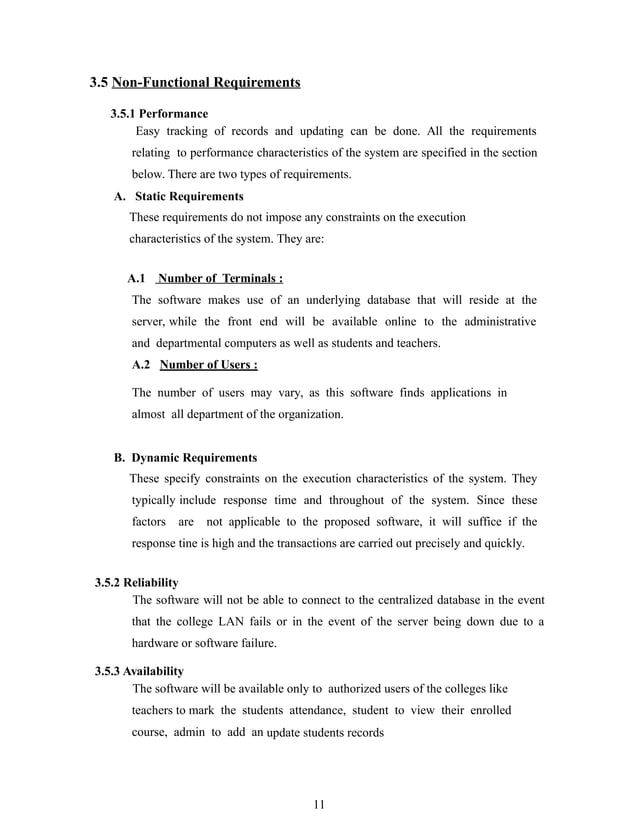 Attendance Management System | PDF | Operating Systems | Computer Software and Applications