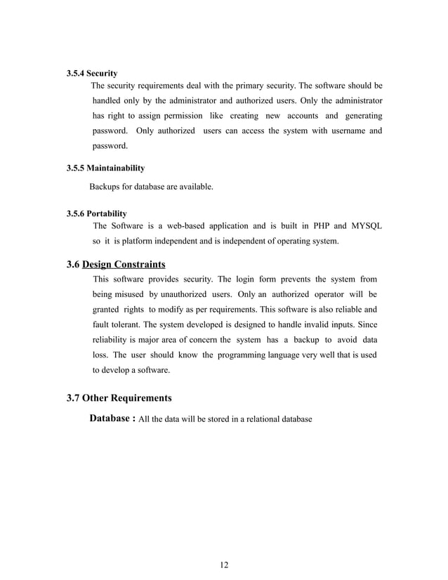 Attendance Management System | PDF | Operating Systems | Computer Software and Applications