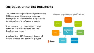 SRS Document...power point presentation. | PPT