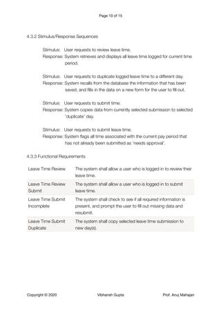 SRS Document for Digital Time Stamping | PDF