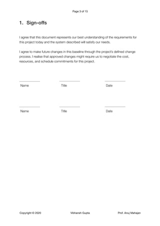 SRS Document for Digital Time Stamping | PDF