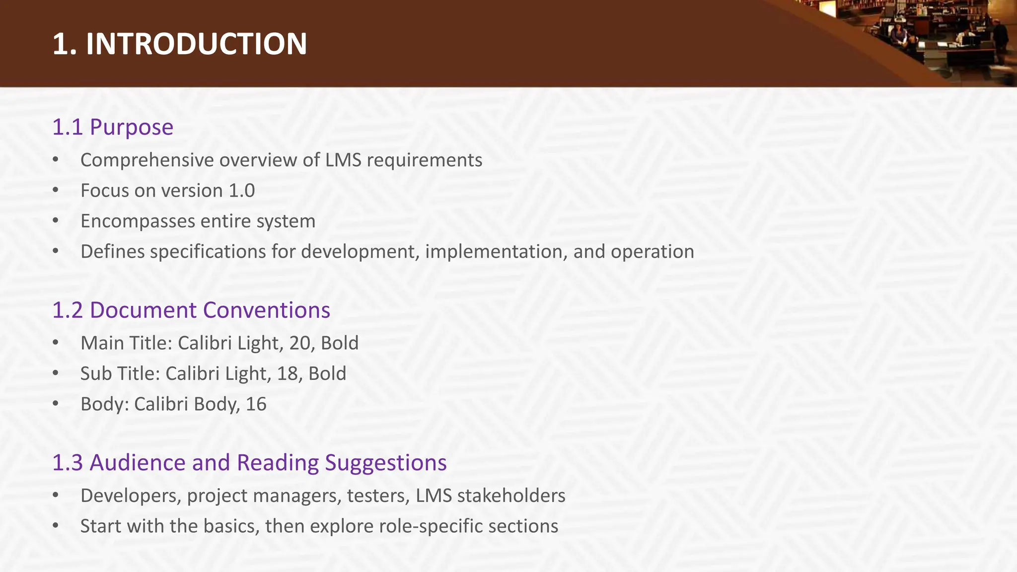 Software Requirement & Specification Document for Library Management ...