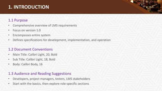 Software Requirement & Specification Document for Library Management System | PPTX