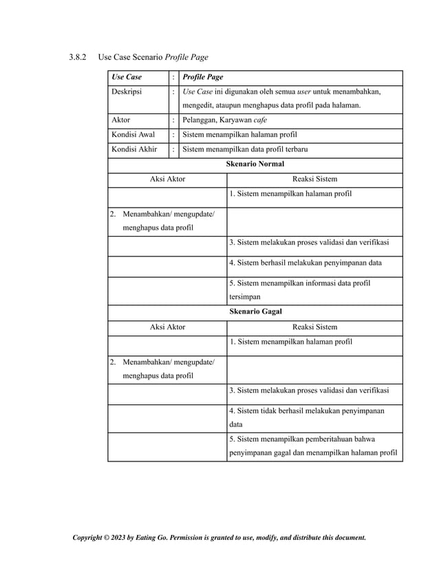 Contoh SRS Aplikasi Pelacak Keramaian Cafe "Eating Go" | PDF
