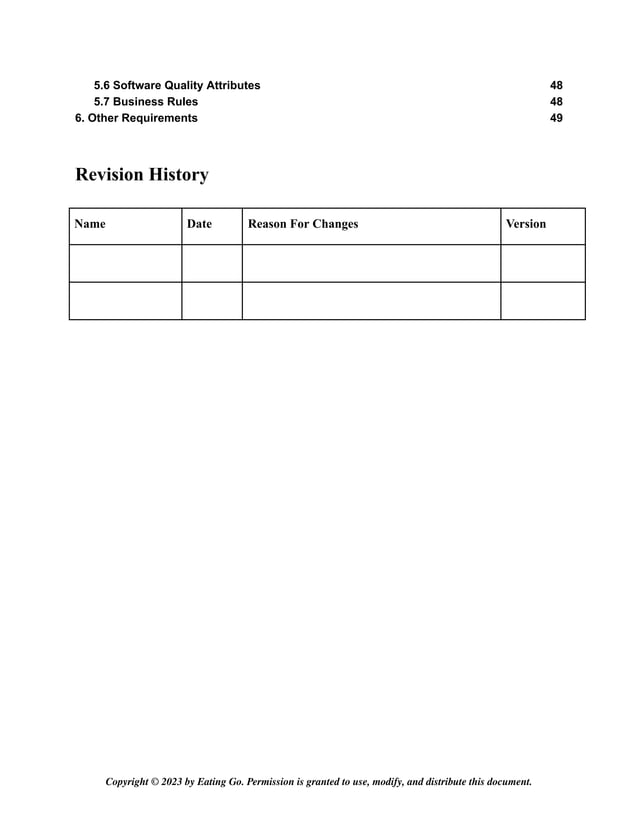 Contoh SRS Aplikasi Pelacak Keramaian Cafe "Eating Go" | PDF