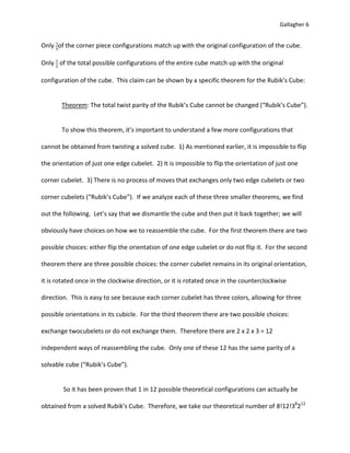Sean Gallagher - Sr. Seminar Paper 40 Pages | DOCX