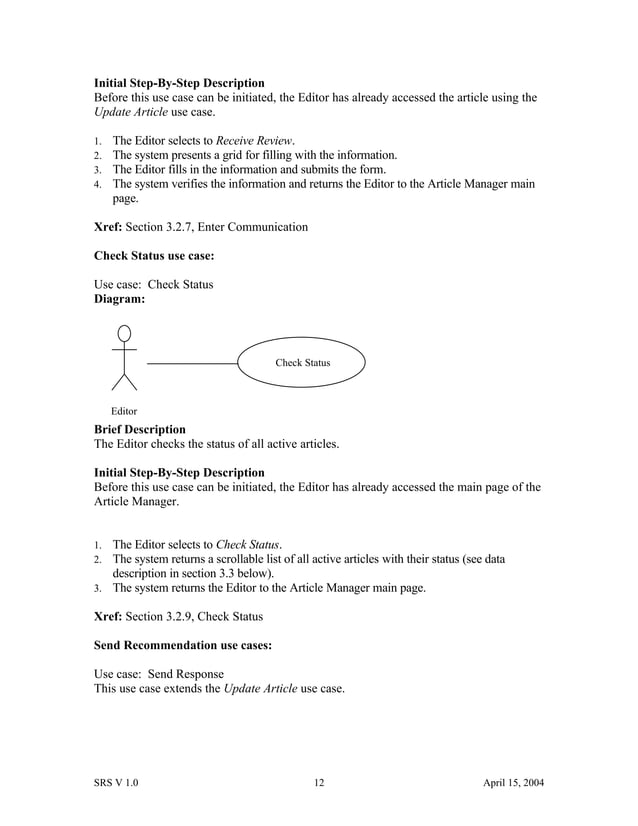 Srs example webapp | DOC