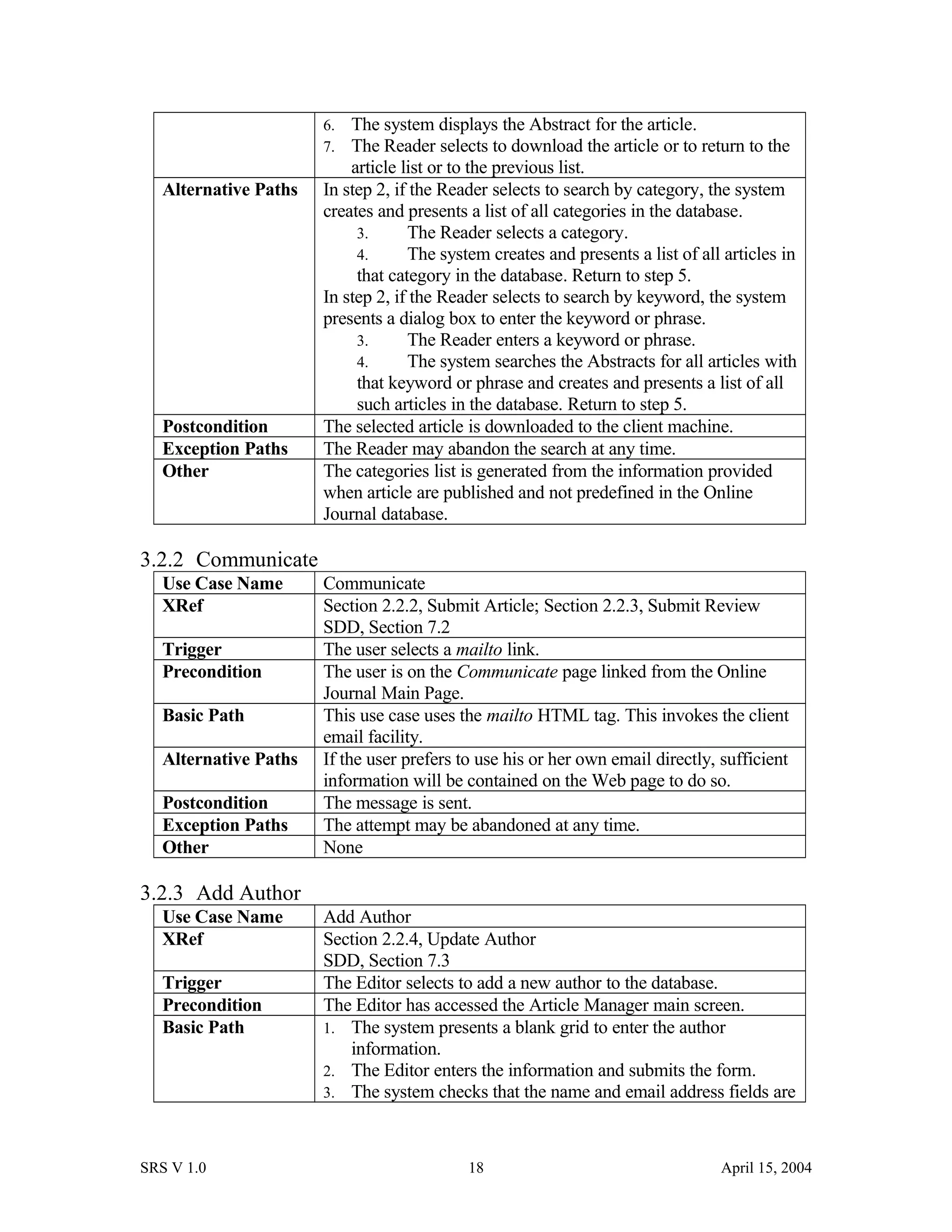 Srs example webapp | DOC