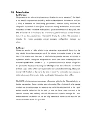 Software Requirements Specification - LKIM | PDF