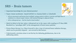 SRS for brain tumors 2018 public | PPT