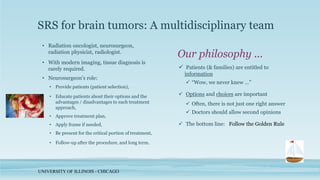 SRS for brain tumors 2018 public | PPTX