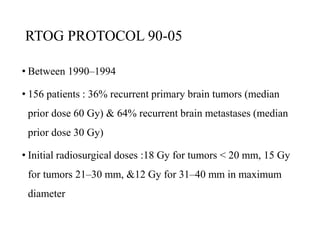 Stereotactic Radiosurgery for Malignant CNS Tumors.pptx