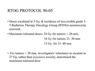 Stereotactic Radiosurgery for Malignant CNS Tumors.pptx