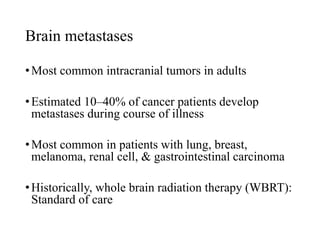 Stereotactic Radiosurgery for Malignant CNS Tumors.pptx