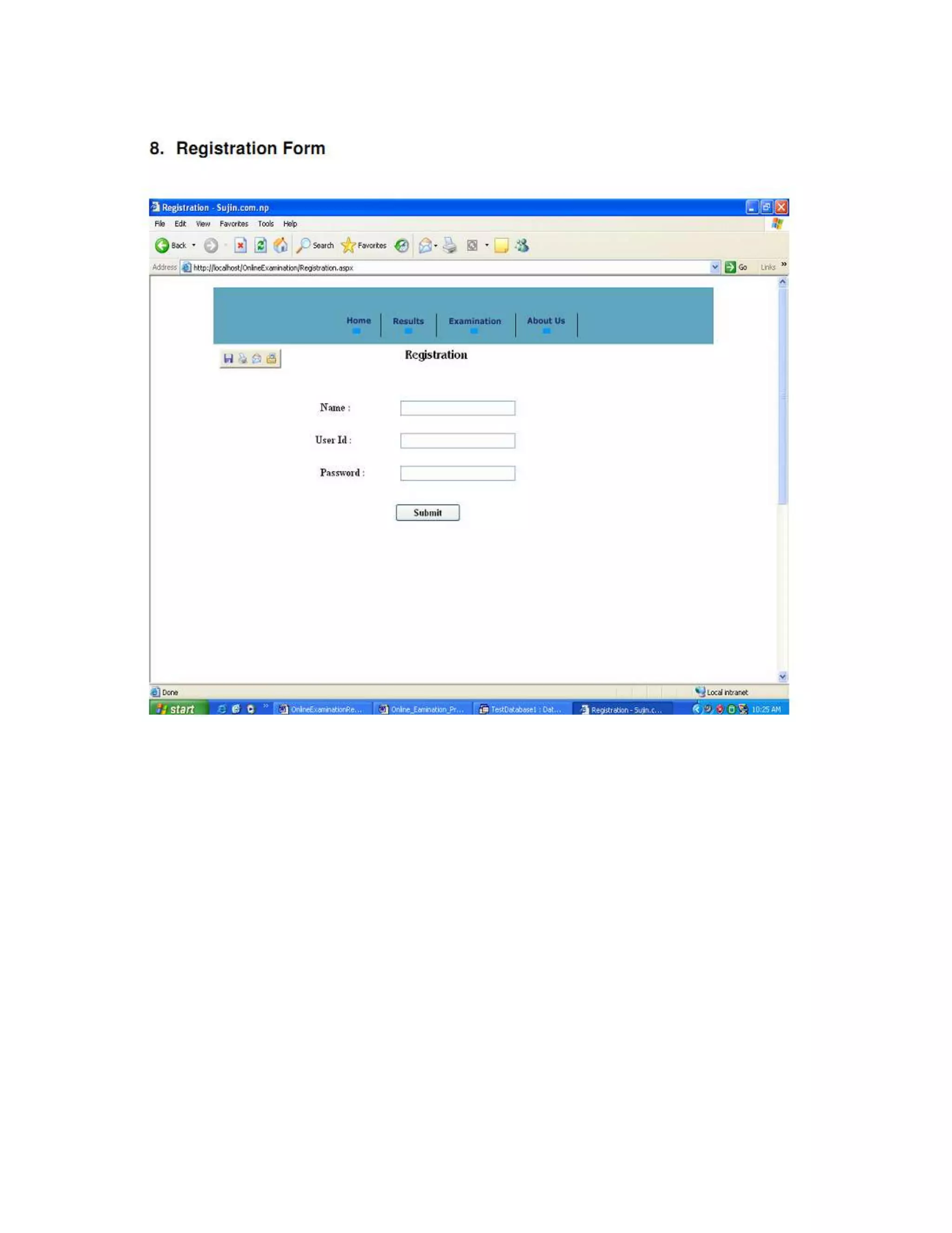 SRS for online examination system | DOCX
