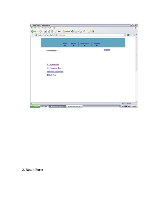SRS for online examination system | DOCX | Computer Software and Applications | Computing