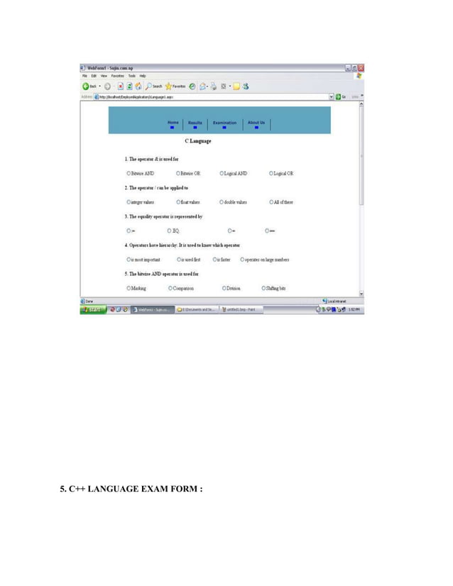 SRS for online examination system | DOCX | Computer Software and Applications | Computing