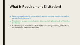 Requirements Elicitation: A Survey of Techniques, Approaches, and Tools ...