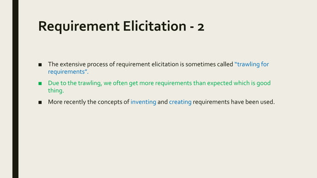 Requirements Elicitation: A Survey of Techniques, Approaches, and Tools ...
