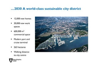 Stockholm Royal Seaport | PPT