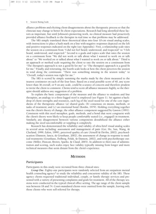 Session Rating Scale (SRS) | PDF