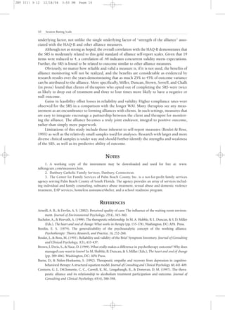 Session Rating Scale (SRS) | PDF