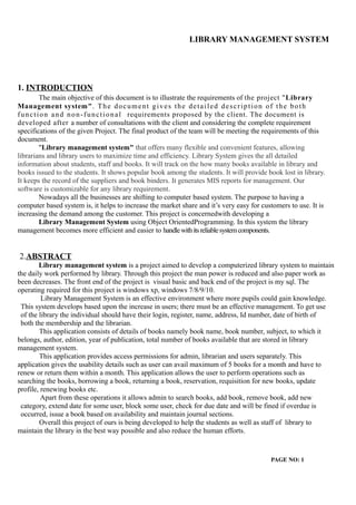 Srs library m s | PDF