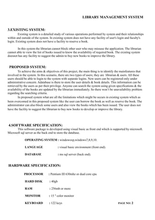 Srs library m s | PDF