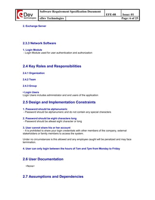 Srs master login module | DOC | Operating Systems | Computer Software and Applications