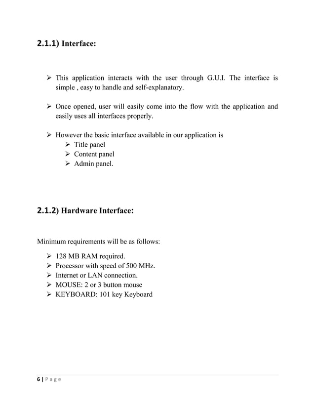 SRS FOR CHAT APPLICATION | PDF