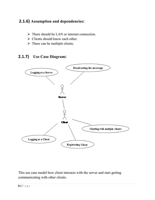 SRS FOR CHAT APPLICATION | PDF